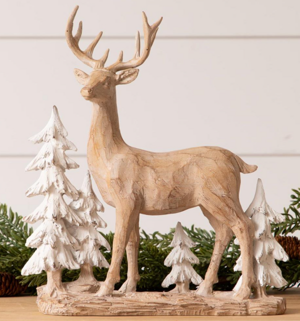 *Alert Buck Statue - Creating Country Decor