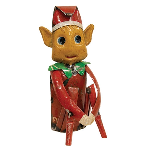 Vintage Metal Elf - Creating Country Decor